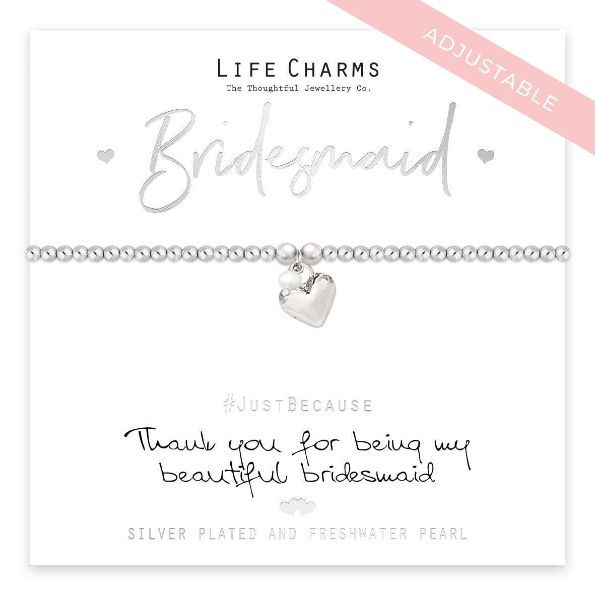Thank You Bridesmaid – Life Charms