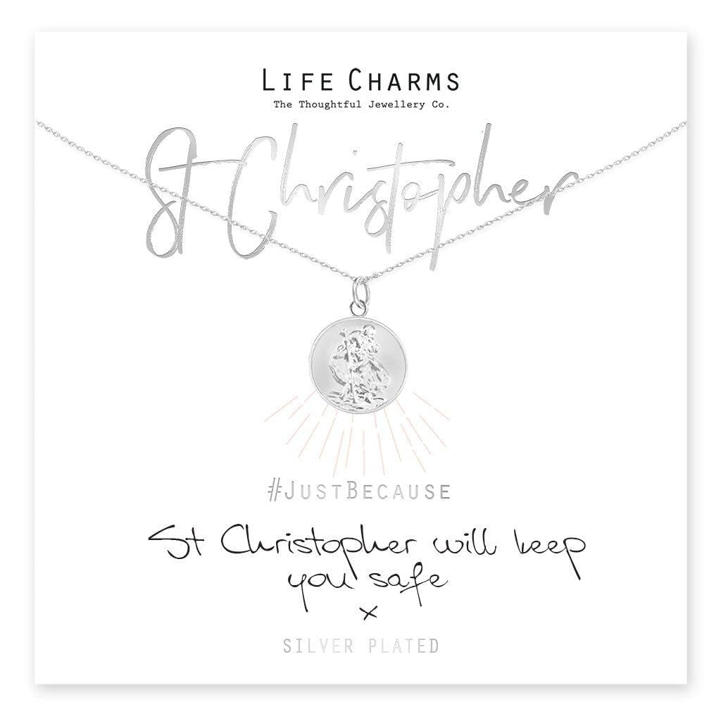 St Christopher Will Keep You Safe – Life Charms